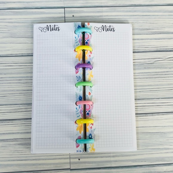 Hand Crafted | Office | Happy Planner Skinny Mini Extension Set 6 ...